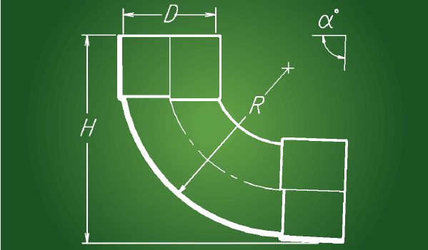 88º Rectangular Bend - VicPlas