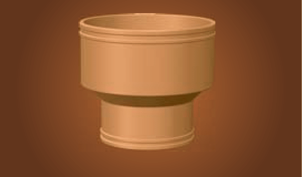 Sewer Concentric Taper F/F - VicPlas