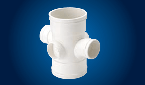 90° Reducing Cross Tee F/F - VicPlas