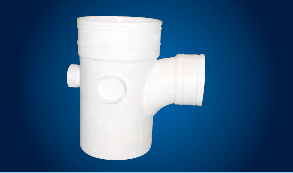 90° Reducing Sweep Tee M/F IO - VicPlas