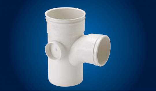 90° Reducing Sweep Tee M/F - VicPlas