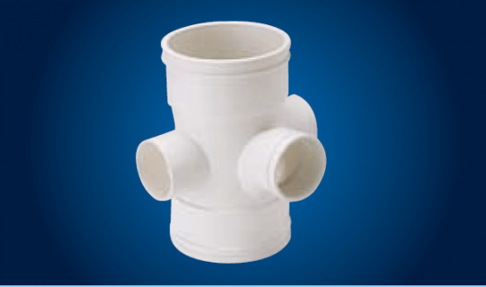 90° Reducing Tee F/F with 2" Branch - VicPlas