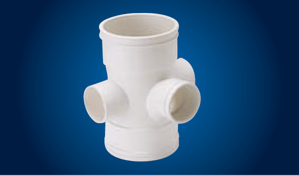 90° Reducing Tee F/F with 2" Branch - VicPlas