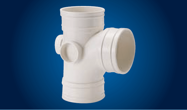 90° Sweep Tee F/F IO - VicPlas