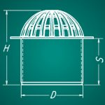 Dome Grating (Grey & White) - VicPlas