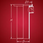 Floor Trap Grating Adaptor - 1 Way - VicPlas