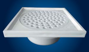 Floor Trap Grating - Screw Flat with Edge & Spigot (UPG) - VicPlas