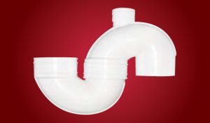 'S' Trap with 2" Vent - VicPlas